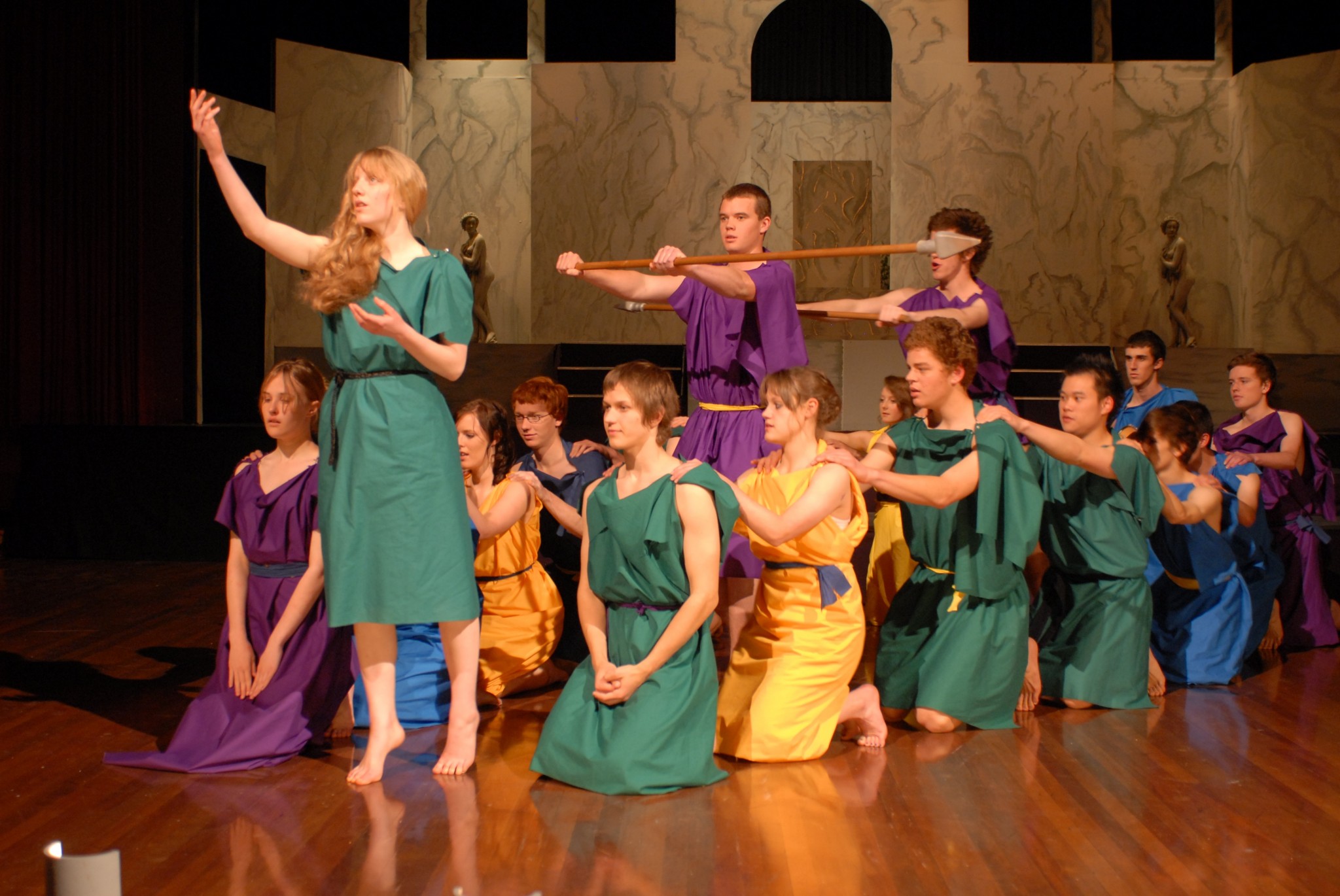 Calling the Cast of Antigone 2009 – Radford Collegians