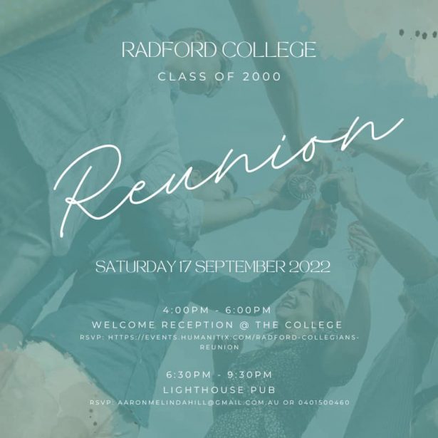 Class of 2000 Reunion to celebrate 20 (+ 2) Years – Radford Collegians