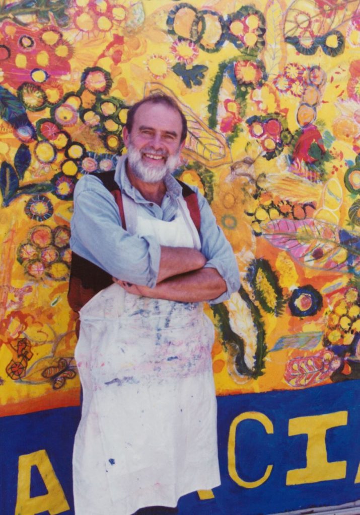 Roy Churcher and House Banners – Radford Collegians